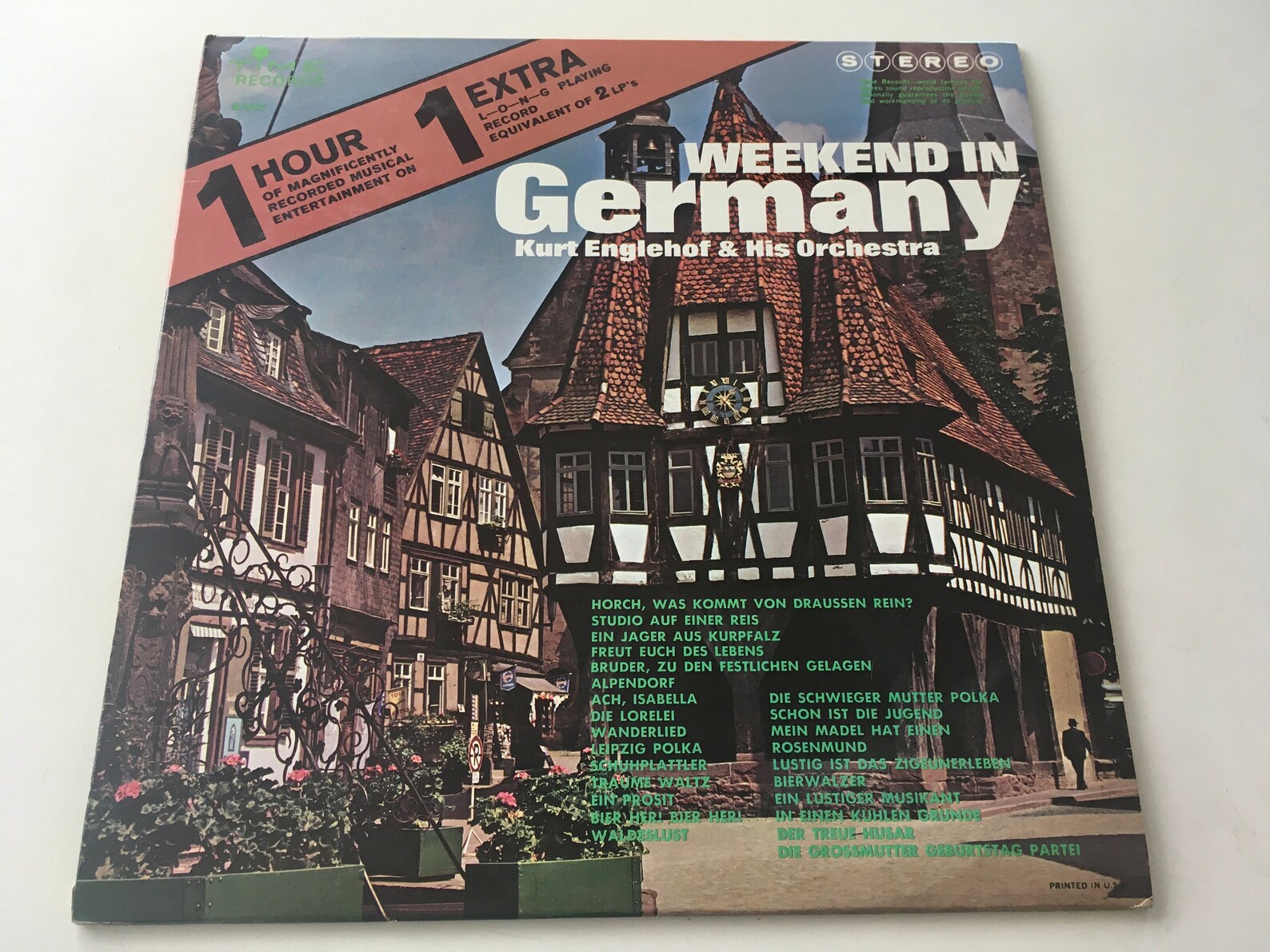 Weekend in Germany LP Vinyl Record Album Time Records - Etsy
