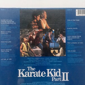 The Karate Kid Part II Soundtrack SEALED LP Vinyl Record Album, United ...