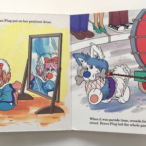 Fluppy Dogs: Fluppy Dogs on Parade Storybook, Hardcover, Golden, 1986 ...