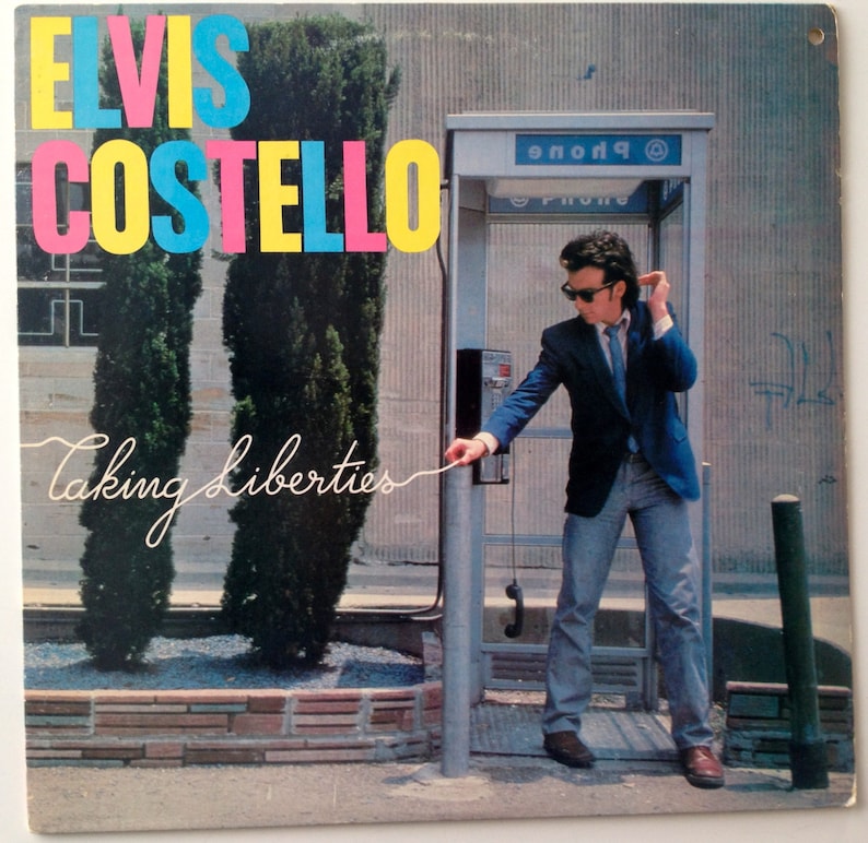 Elvis Costello - Taking Liberties LP Vinyl Record, Columbia - JC 36839 ...