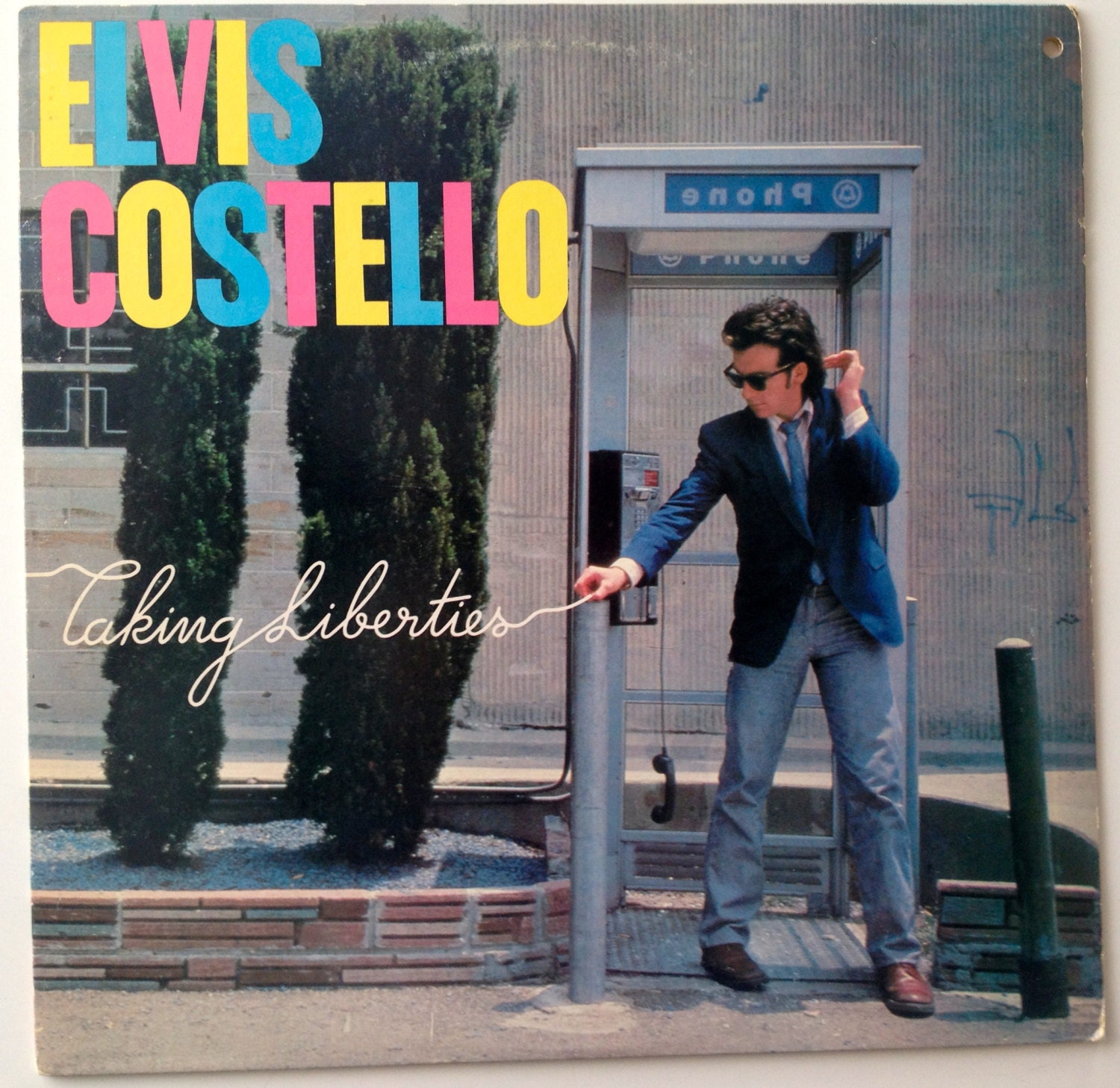 Elvis Costello - Taking Liberties LP Vinyl Record, Columbia - JC 36839 ...