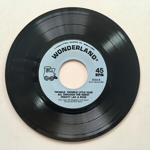 Rockabye Baby 7' Vinyl Record, Wonderland Records - WDP 2026, 1966 ...