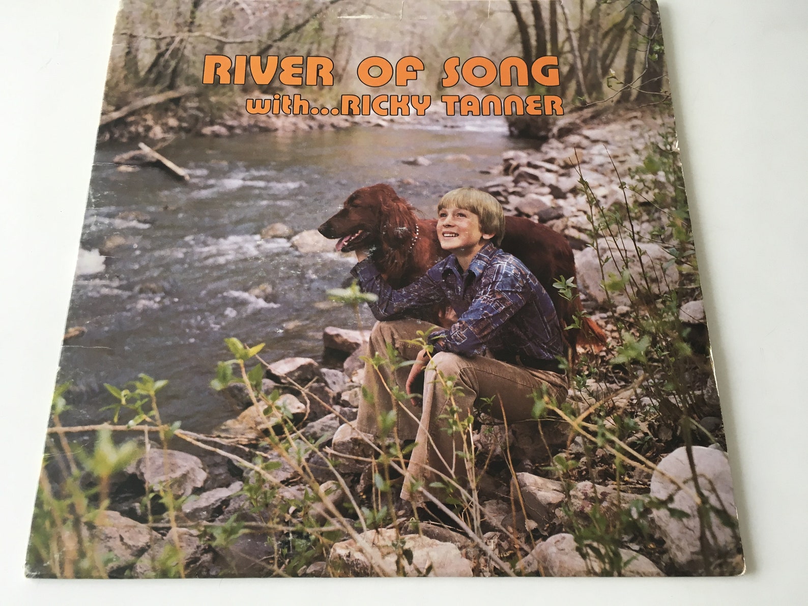 Ricky Tanner River of Song LP Vinyl Record Album Bonneville | Etsy