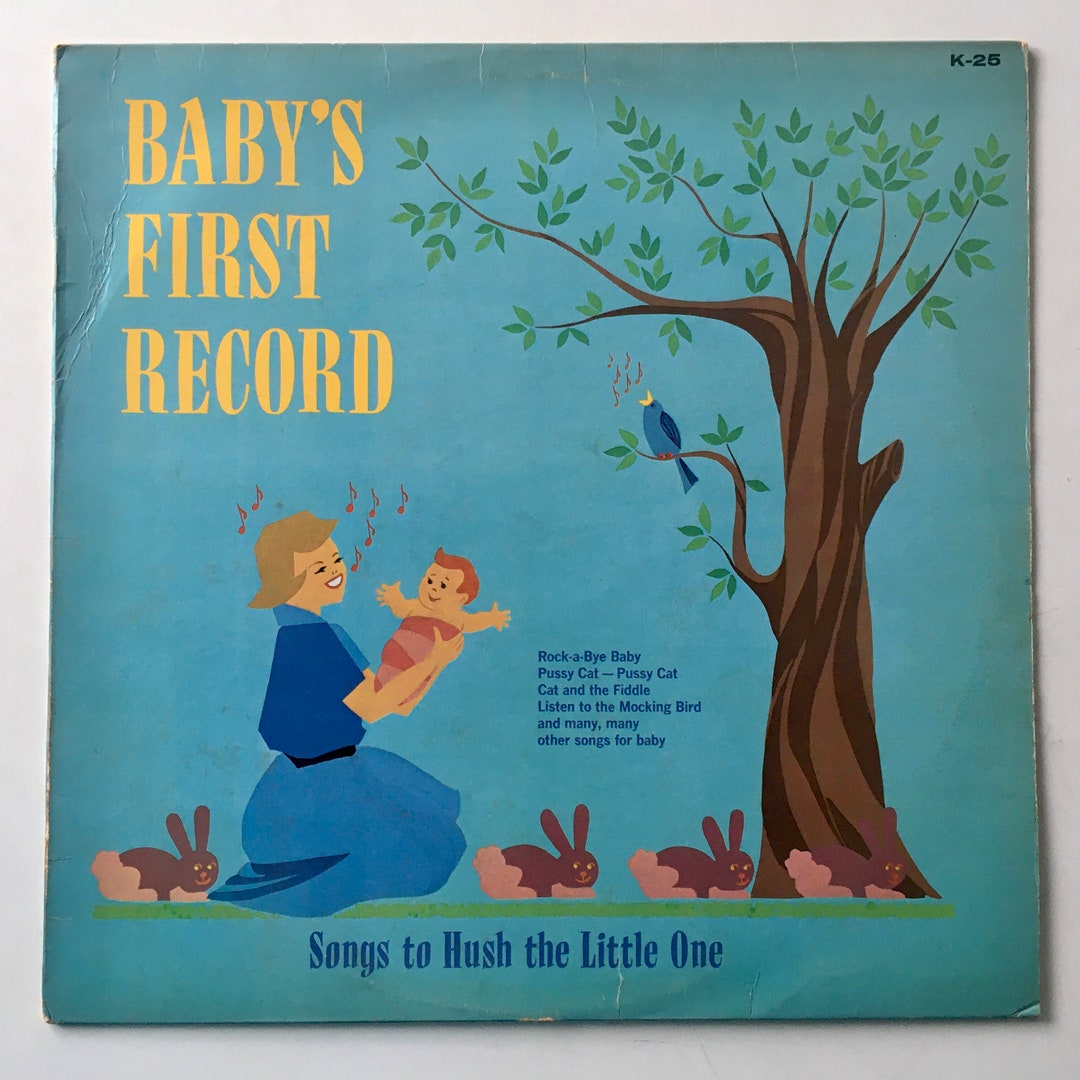 Baby's First Record Songs to Hush the Little One LP Vinyl Record Album ...