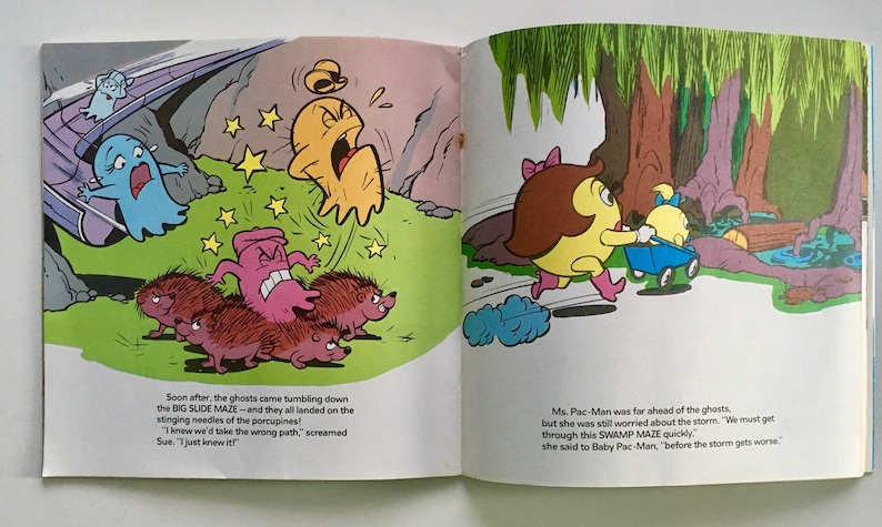 Ms Pac-man's Prize Pupil 7' Vinyl Record / Book, Kid Stuff - DBR 206 ...