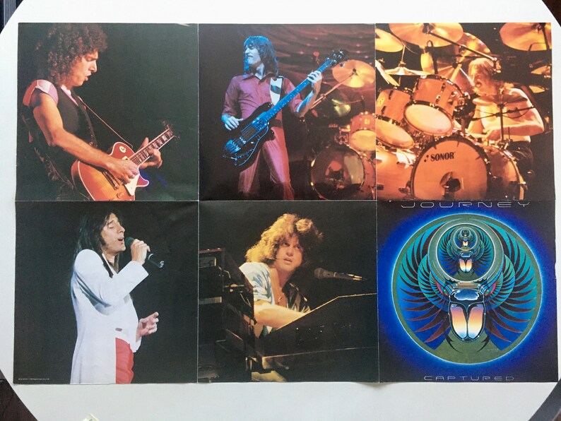 Journey - Captured Gatefold Double LP Vinyl Record Album, Columbia-kc2 ...