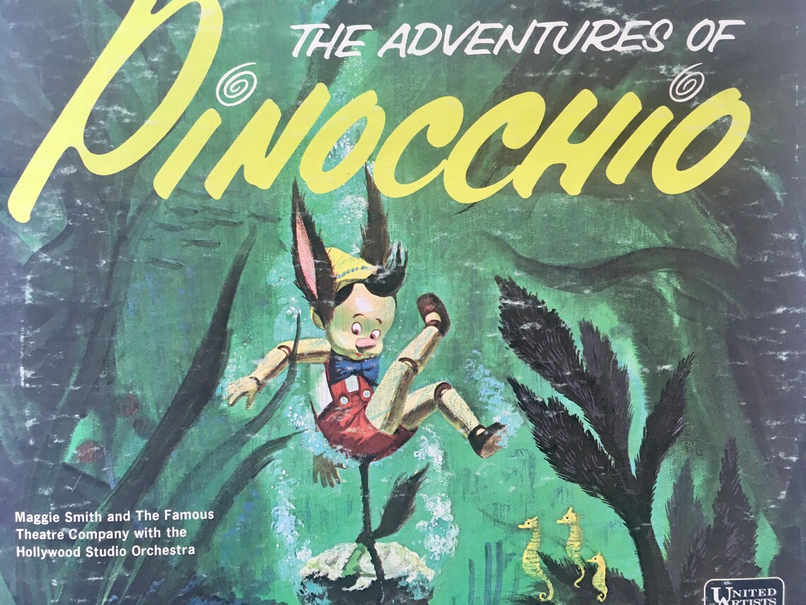 Pinocchio the Adventures Of LP Vinyl Record Album United - Etsy