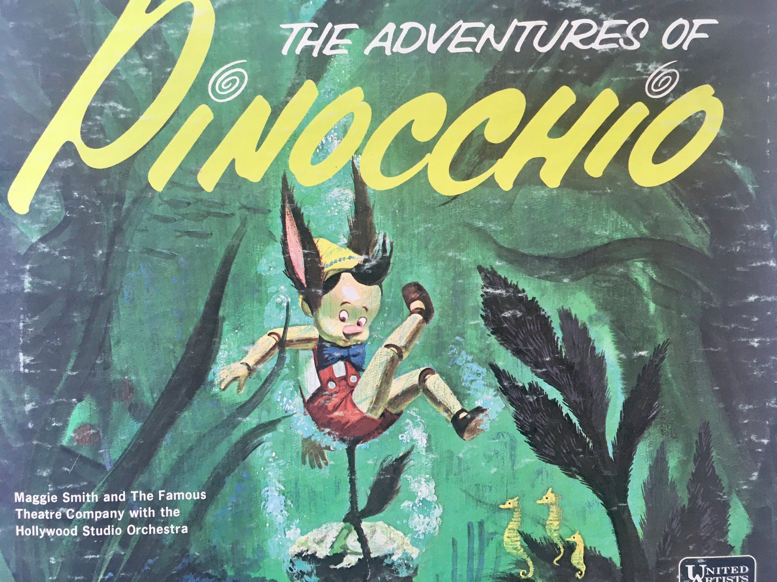 Pinocchio the Adventures Of LP Vinyl Record Album United - Etsy