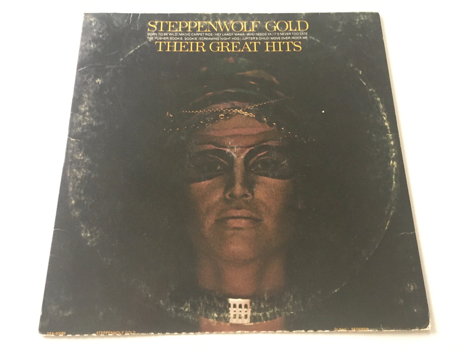 Steppenwolf Gold Their Great Hits LP Vinyl Record Album, Dunhill Records DSX 50099, 1971 ...