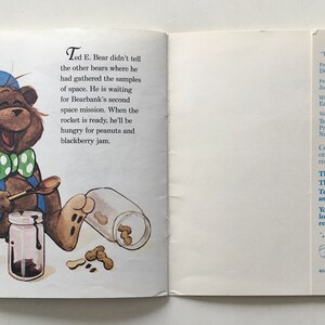 The First Bear in Space Book, Starland - S-2001, 1983, Original ...