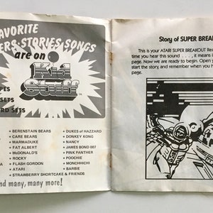 Atari - Story of Atari Breakout 7' Vinyl Record / Book, Kid Stuff - KSR ...