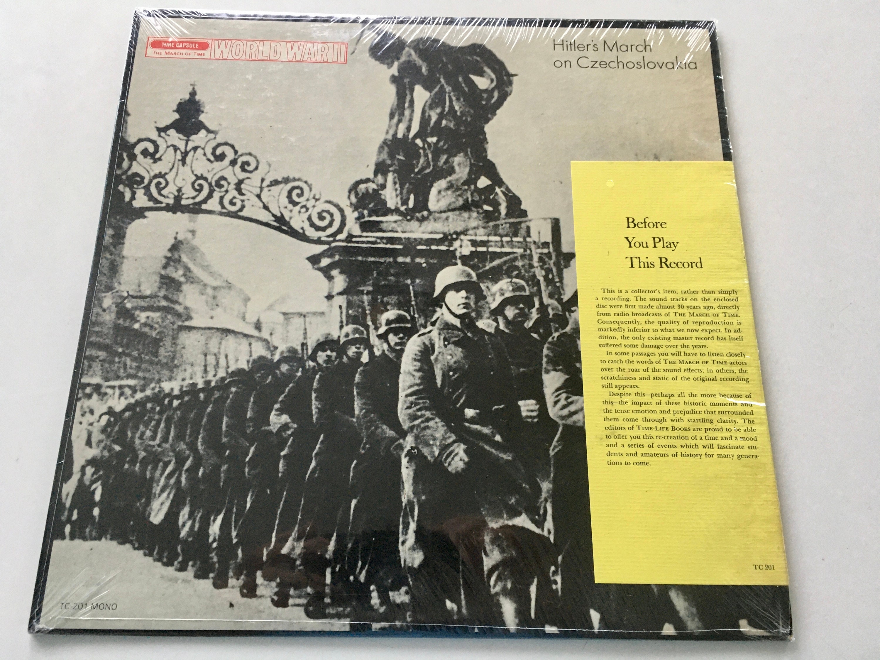 Time Capsule: the March of Time World War II LP Vinyl Record - Etsy UK