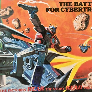 The Transformers: the Battle for Cybertron SEALED 7' Vinyl Record / 32 ...