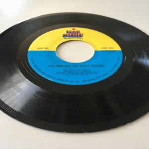 Pac-man and the Ghost Diggers 7' Vinyl Record / Book, Kid Stuff - DBR ...