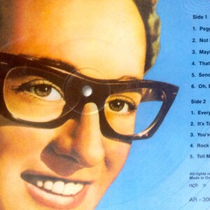 Buddy Holly Picture Disc LP Vinyl Record Album All Round | Etsy