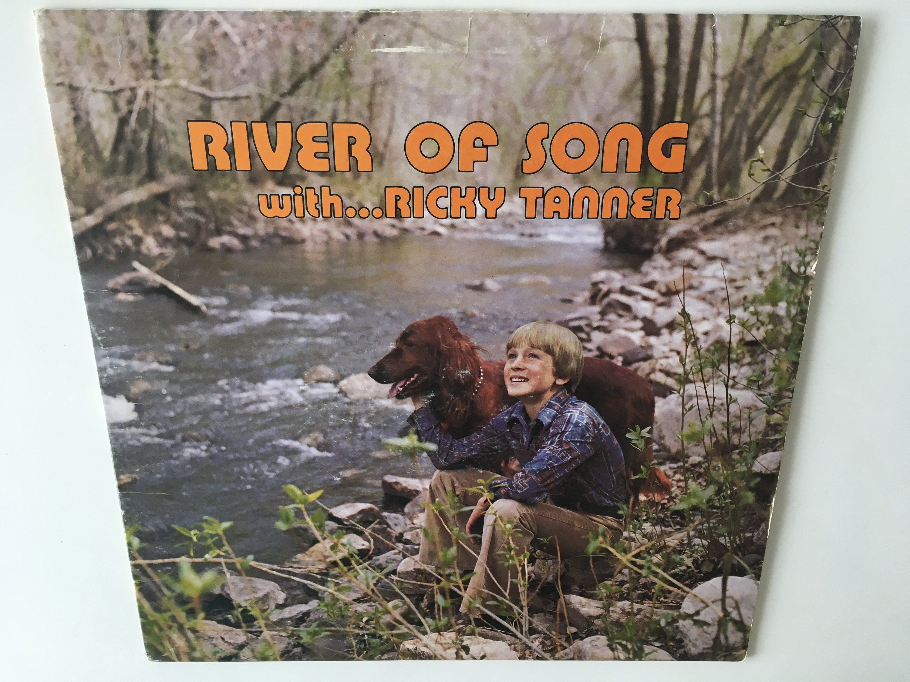 Ricky Tanner River of Song LP Vinyl Record Album Bonneville | Etsy