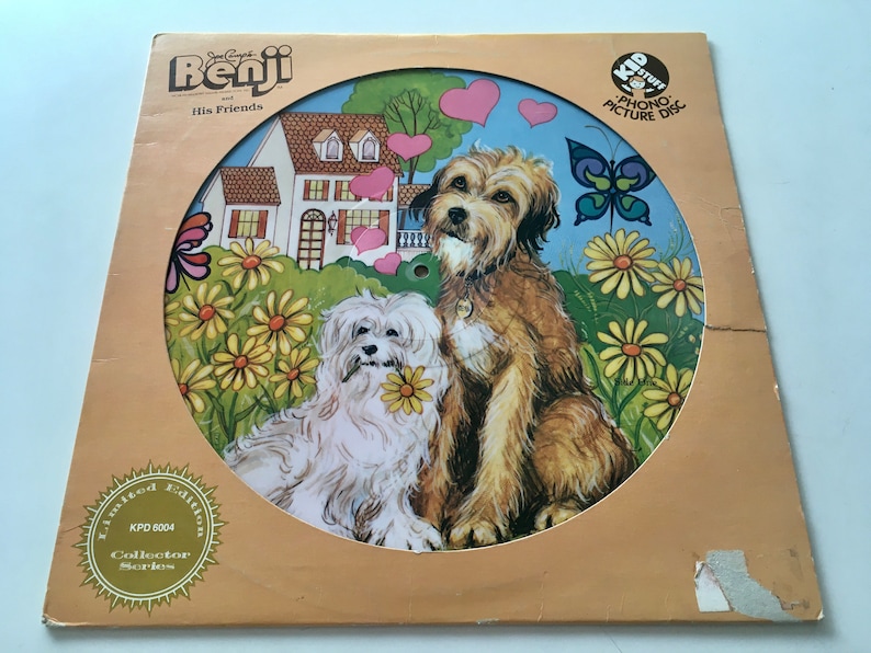 Benji and His Friends Picture Disc LP Vinyl Record Album Kid - Etsy