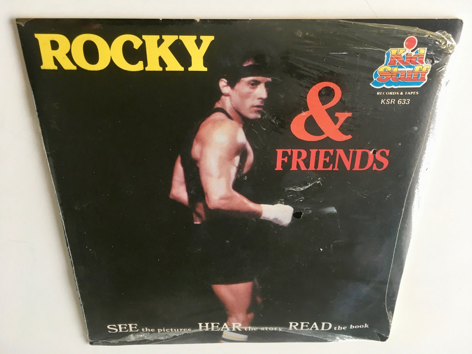 Rocky & Friends SEALED 7' Vinyl Record / Book, Kid Stuff Records - KSR ...