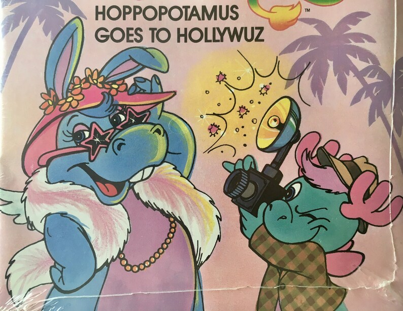 Wuzzles - Hoppopotamus Goes to Hollywuz SEALED 7' Vinyl Record / 24 ...
