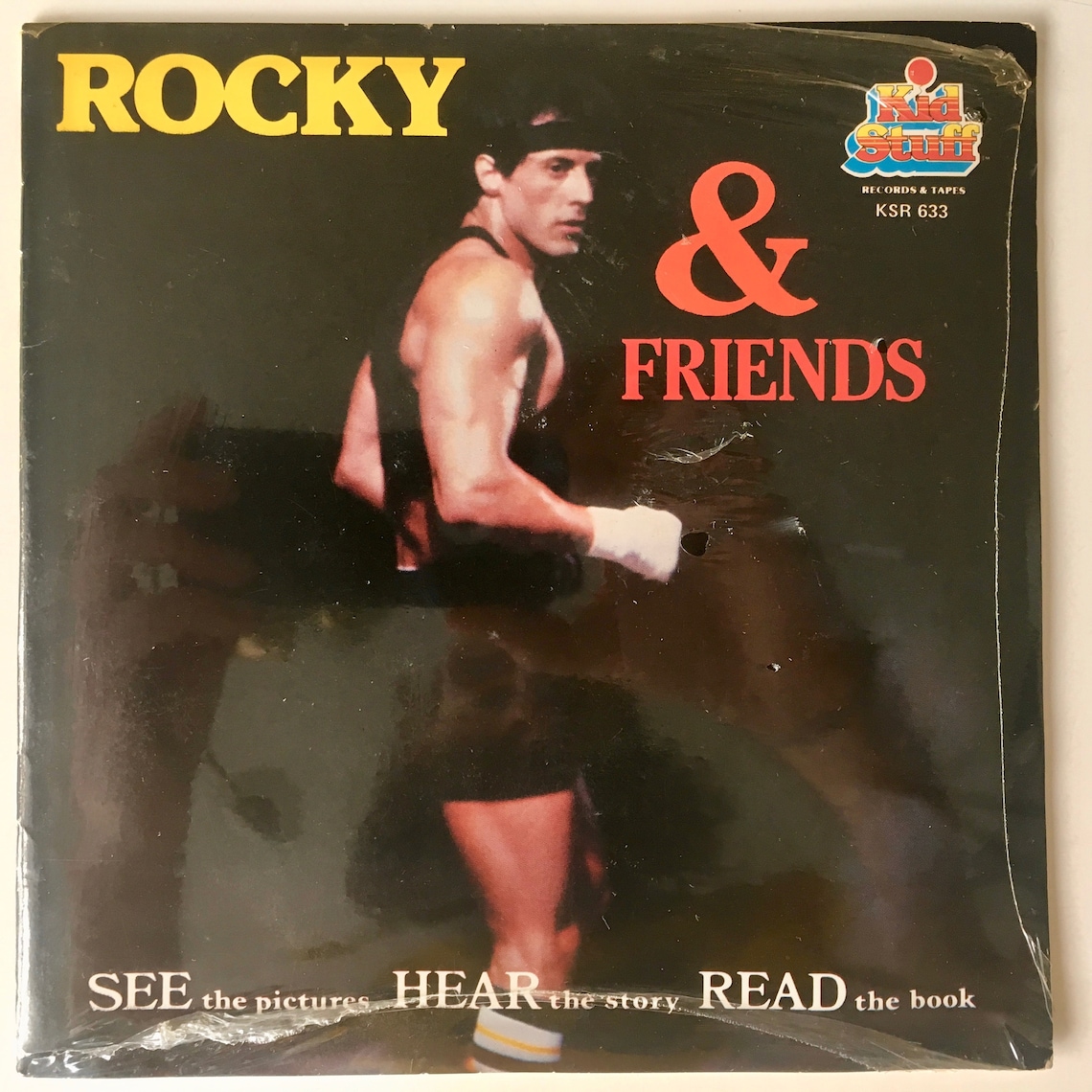 Rocky & Friends SEALED 7' Vinyl Record / Book, Kid Stuff Records - KSR ...