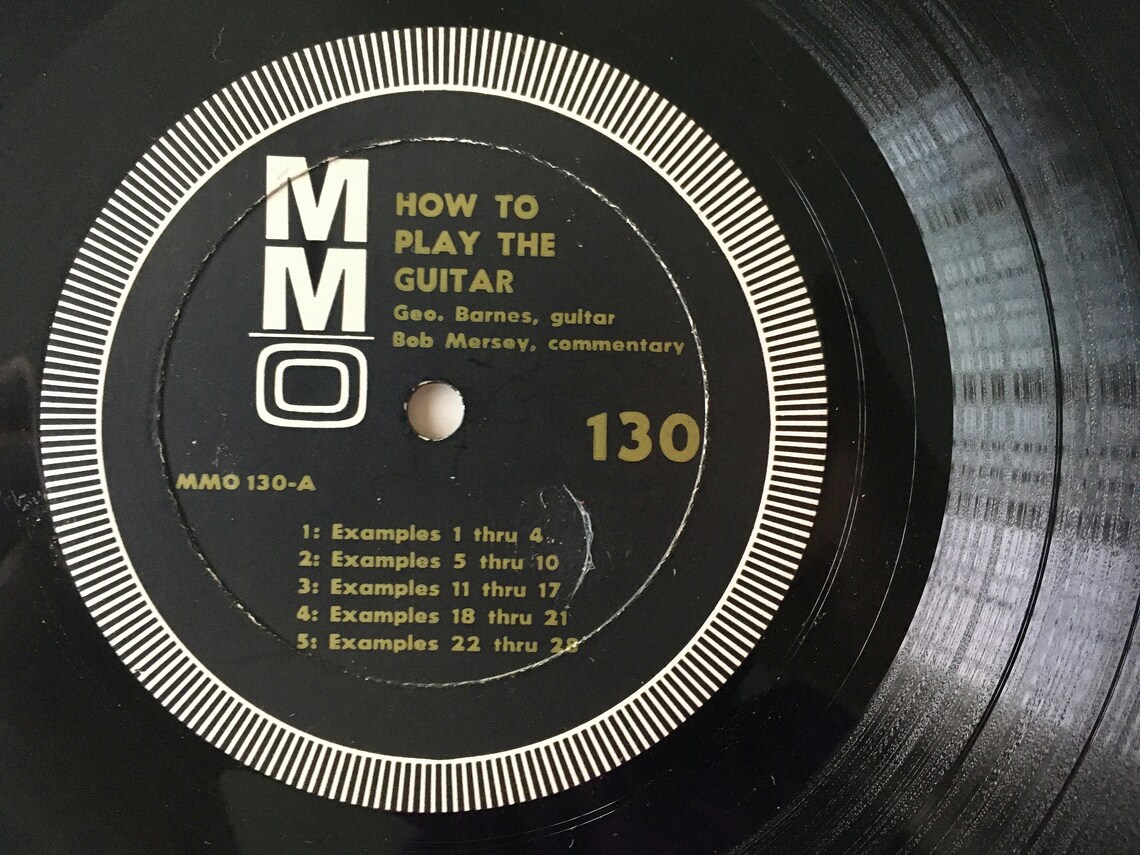 How to Play the Guitar LP Vinyl Record Music Minus One MMO - Etsy