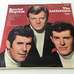 The Lettermen - Special Request LP Vinyl Record Album, Capitol Records ...