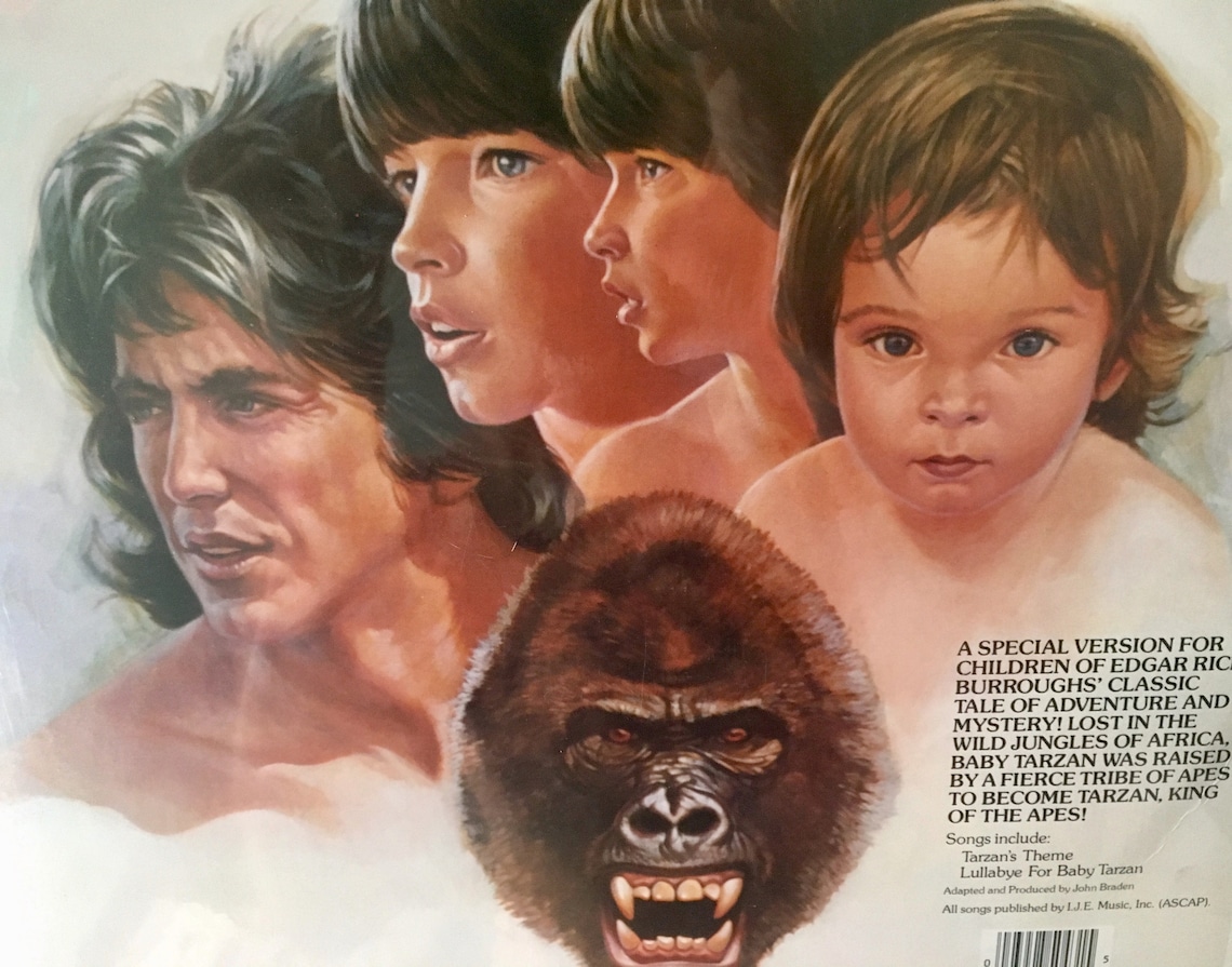 Tarzan SEALED LP Vinyl Record Album, Kid Stuff Records - KSS 5043, 1984 ...