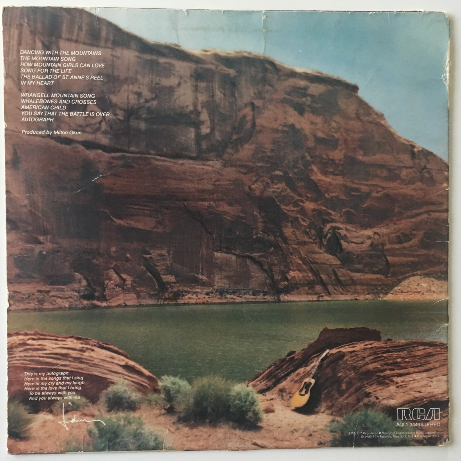 John Denver Autograph LP Vinyl Record Album RCA Victor - Etsy