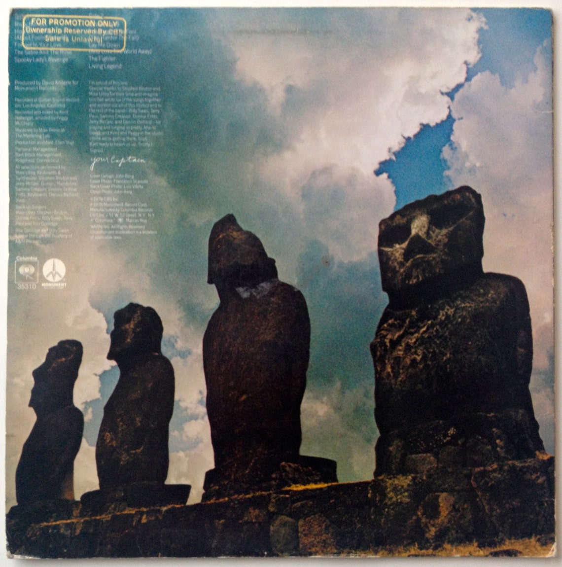 Kris Kristofferson Easter Island LP Vinyl Record Album - Etsy