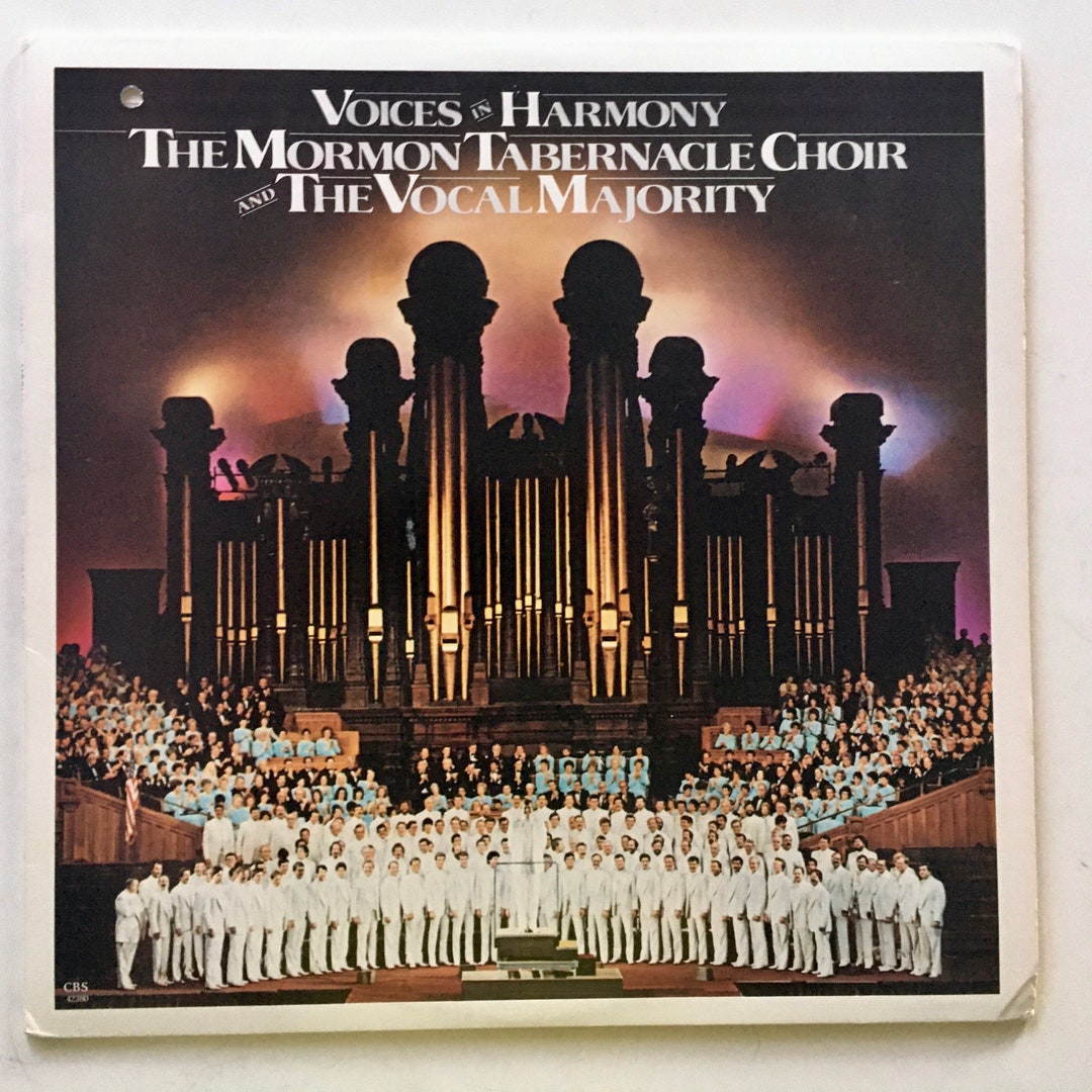 Mormon Tabernacle Choir / the Vocal Majority – Voices in Harmony LP Vinyl Record Album, CBS - FM ...