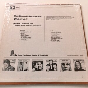 The Collector's Set Today's Great Popular Favorites 1 LP Vinyl Record ...
