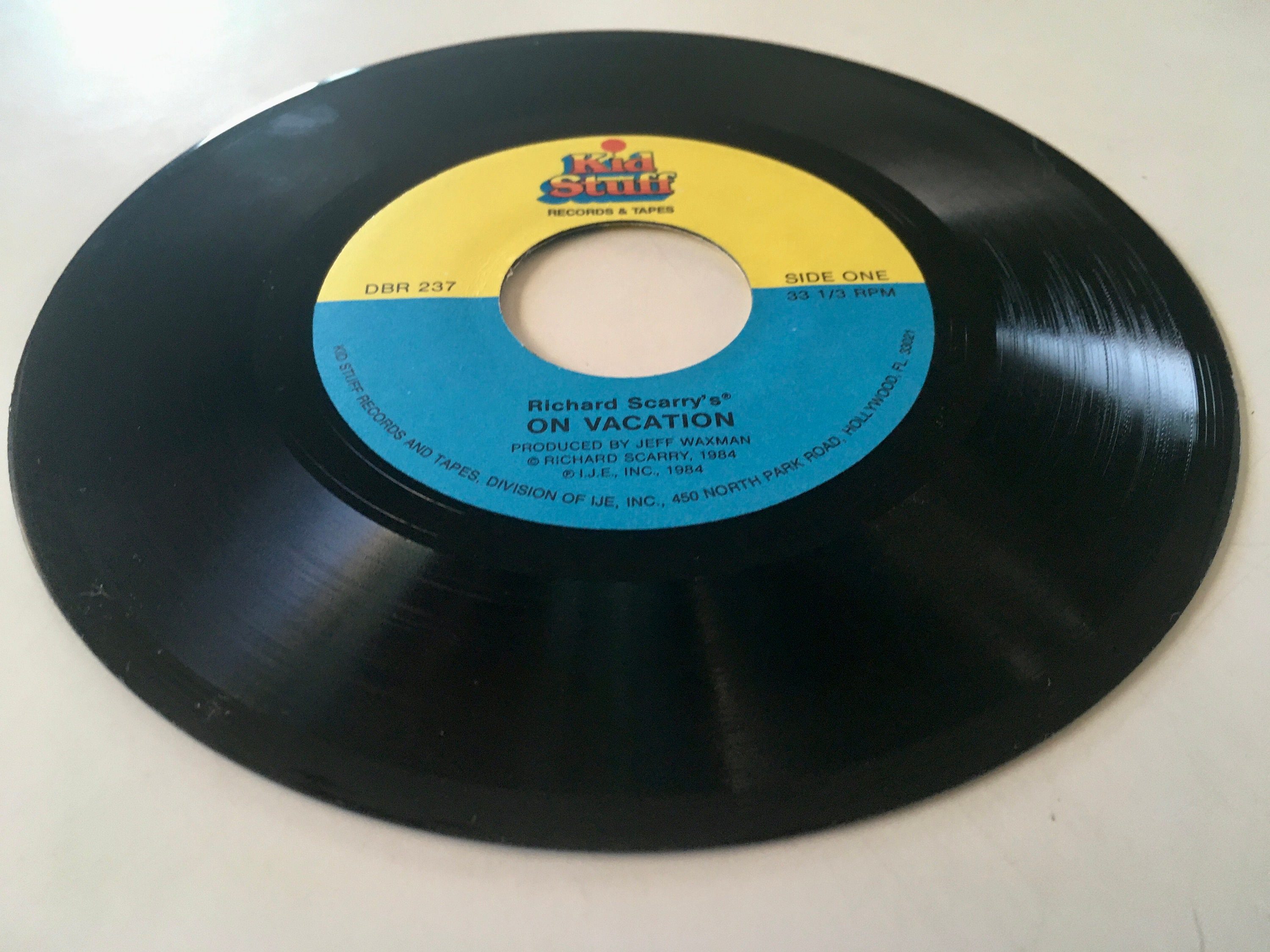 Learn to Count SEALED 7' Vinyl Record / Book, Kid Stuff DBR 239 ...