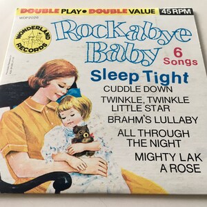 Rockabye Baby 7' Vinyl Record, Wonderland Records - WDP 2026, 1966 ...