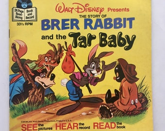 Brer Rabbit and the Tar Baby Read Along Record - Etsy
