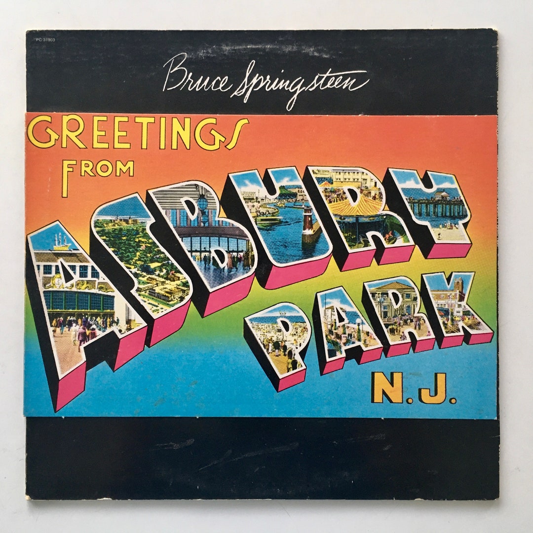 Bruce Springsteen - Greetings From Asbury Park, N.J. LP Vinyl Record ...
