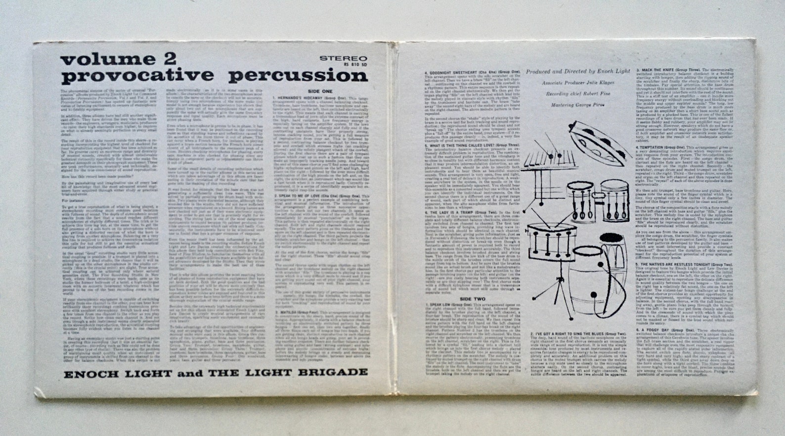 Enoch Light and the Light Brigade Provocative Percussion - Etsy