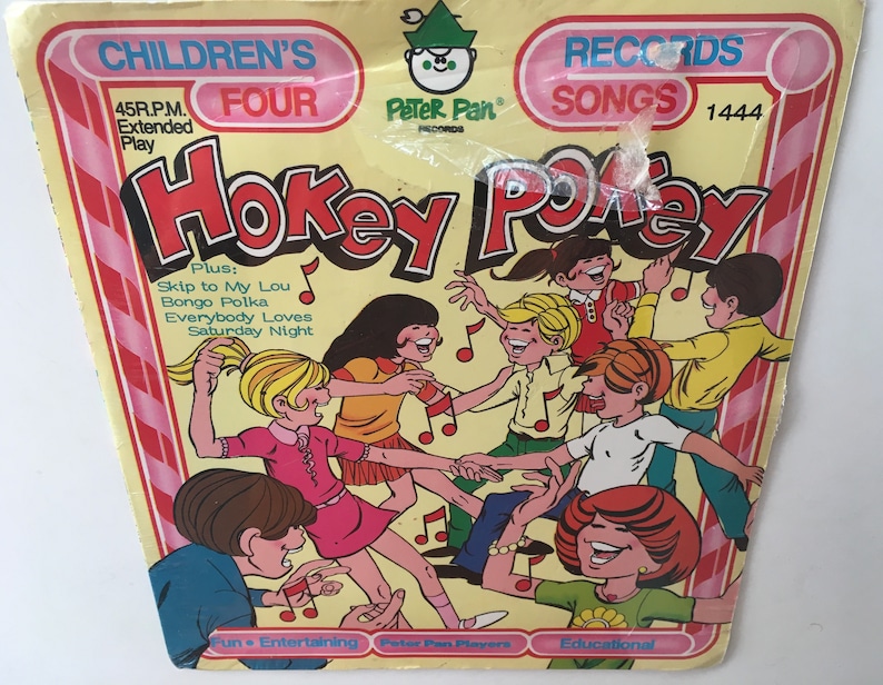 Hokey Pokey SEALED 7' Vinyl Record, Peter Pan Records - 1444, 1973 ...