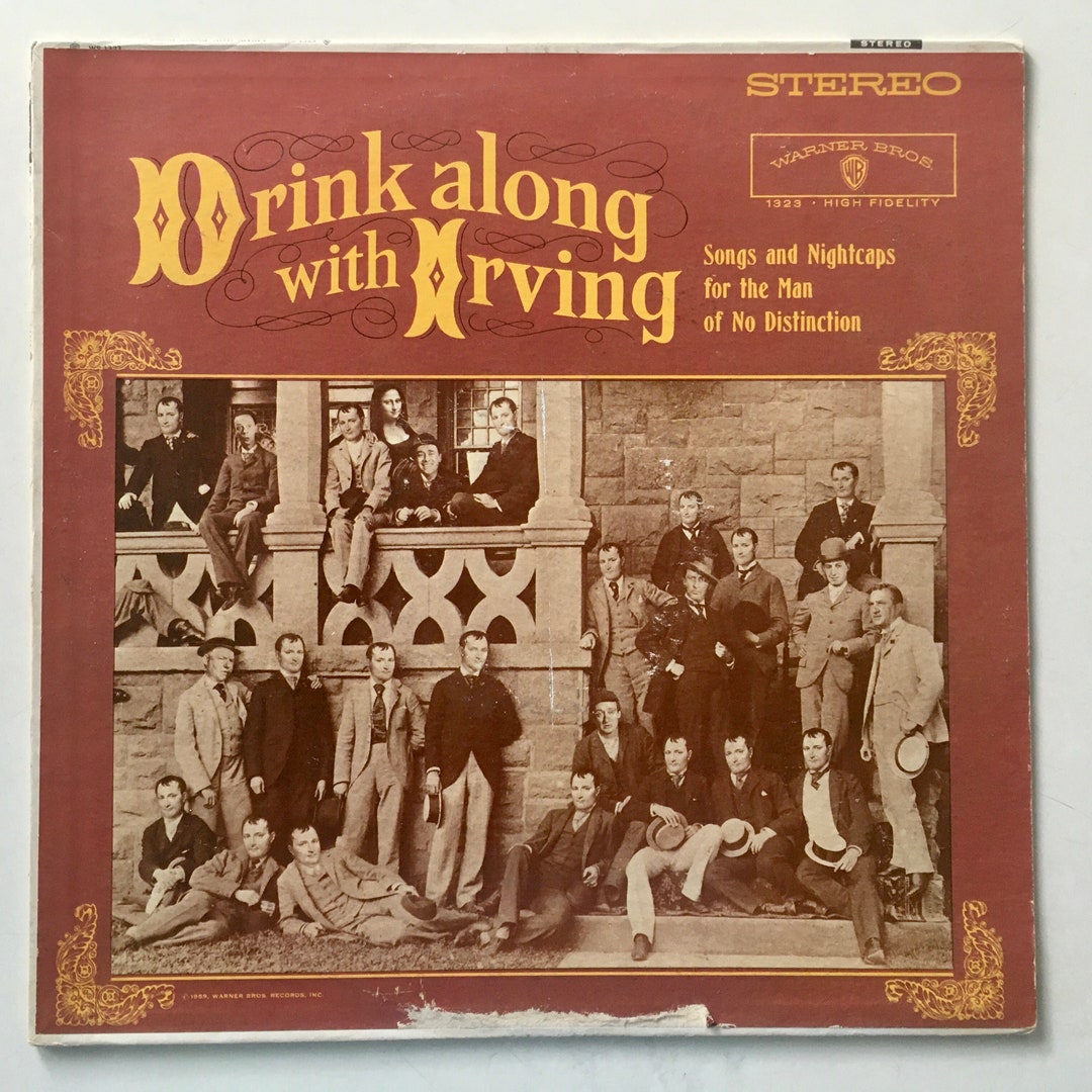 Irving Taylor - Drink Along With Irving LP Vinyl Record Album, Warner ...