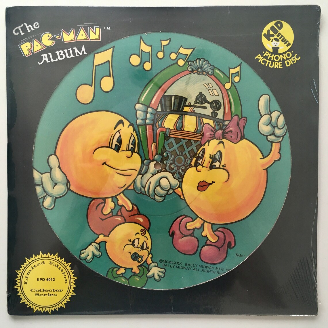 The Pac Man Album SEALED Limited Edition Picture Disc LP Vinyl - Etsy