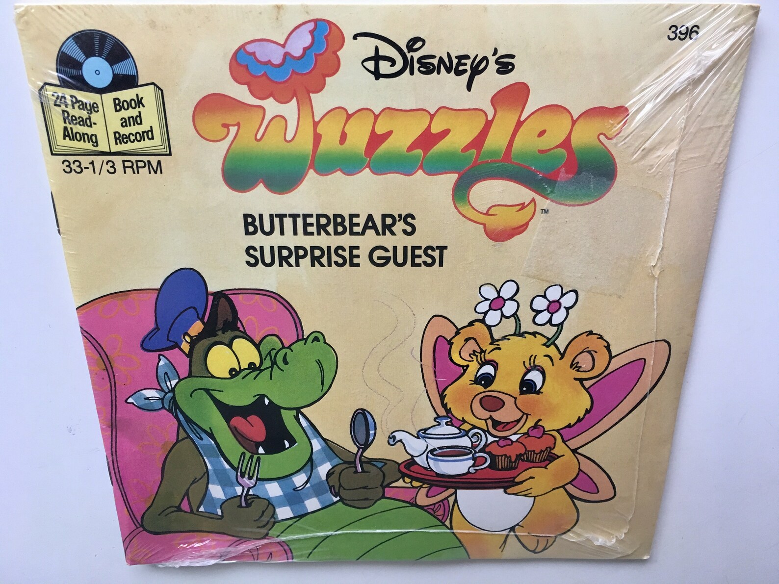 Wuzzles - Butterbear's Surprise Guest 7' SEALED Vinyl Record / 24 Page ...