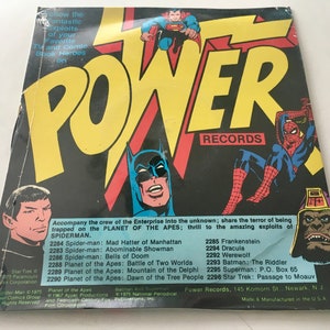 Plastic Man Metamorpho the Element Man Fumo SEALED 7" Vinyl Record, Power Records - 2302, 1975 ...