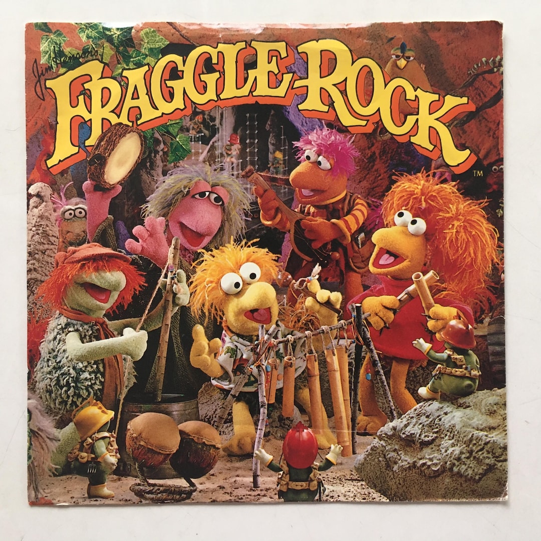 The Fraggles - Jim Henson's Fraggle Rock 7' Vinyl Record, Muppet Music ...