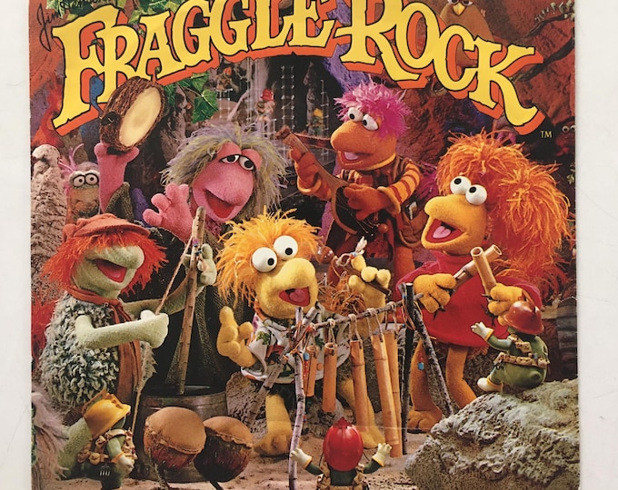 The Fraggles - Jim Henson's Fraggle Rock 7' Vinyl Record, Muppet Music ...