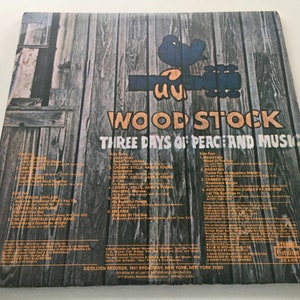 Woodstock Two Double LP Vinyl Record Album, Cotillion - SD 2-400, 1971 ...