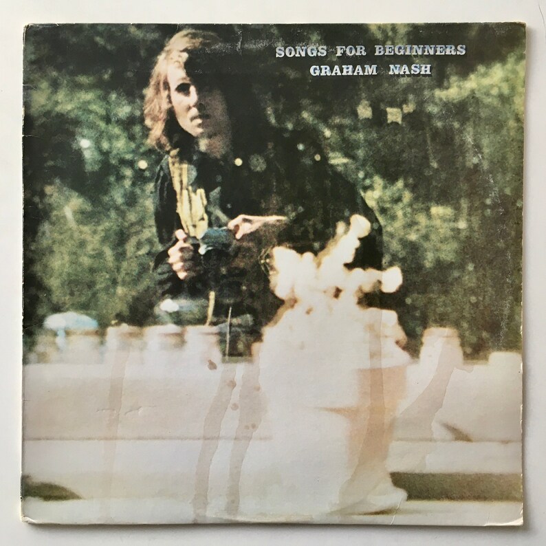Graham Nash Songs for Beginners LP Vinyl Record Album | Etsy
