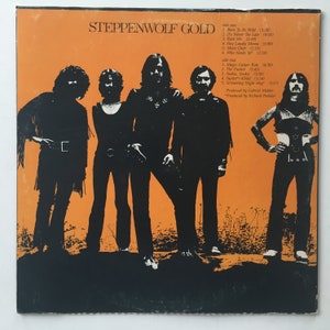 Steppenwolf Gold Their Great Hits LP Vinyl Record Album, Dunhill Records DSX 50099, 1971 ...