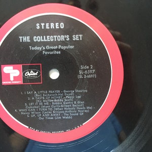 The Collector's Set Today's Great Popular Favorites 1 LP Vinyl Record ...