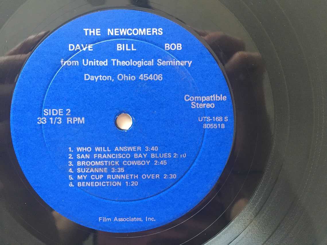 The Newcomers LP Vinyl Record Album Film Associates Inc. | Etsy
