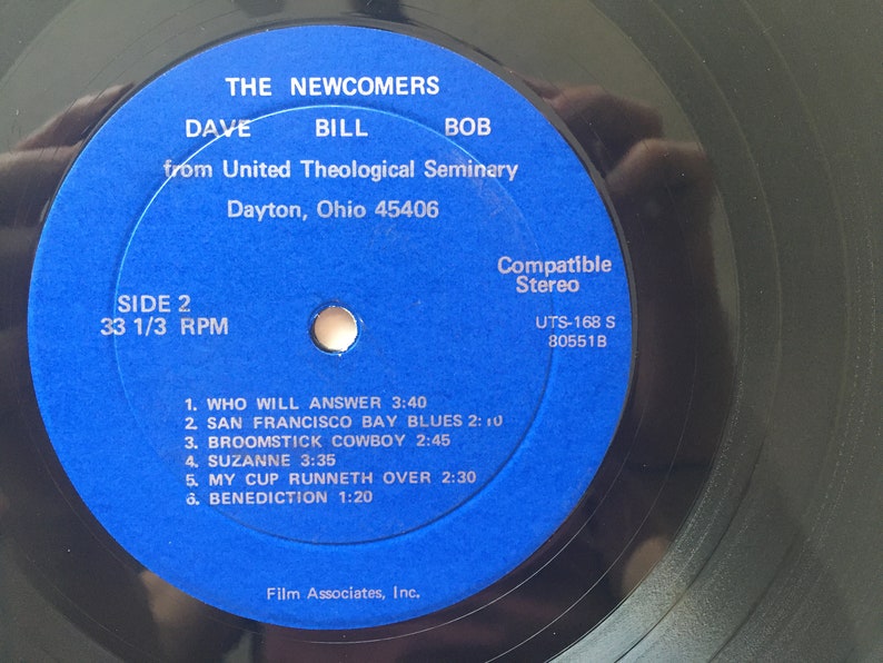 The Newcomers LP Vinyl Record Album Film Associates Inc. - Etsy