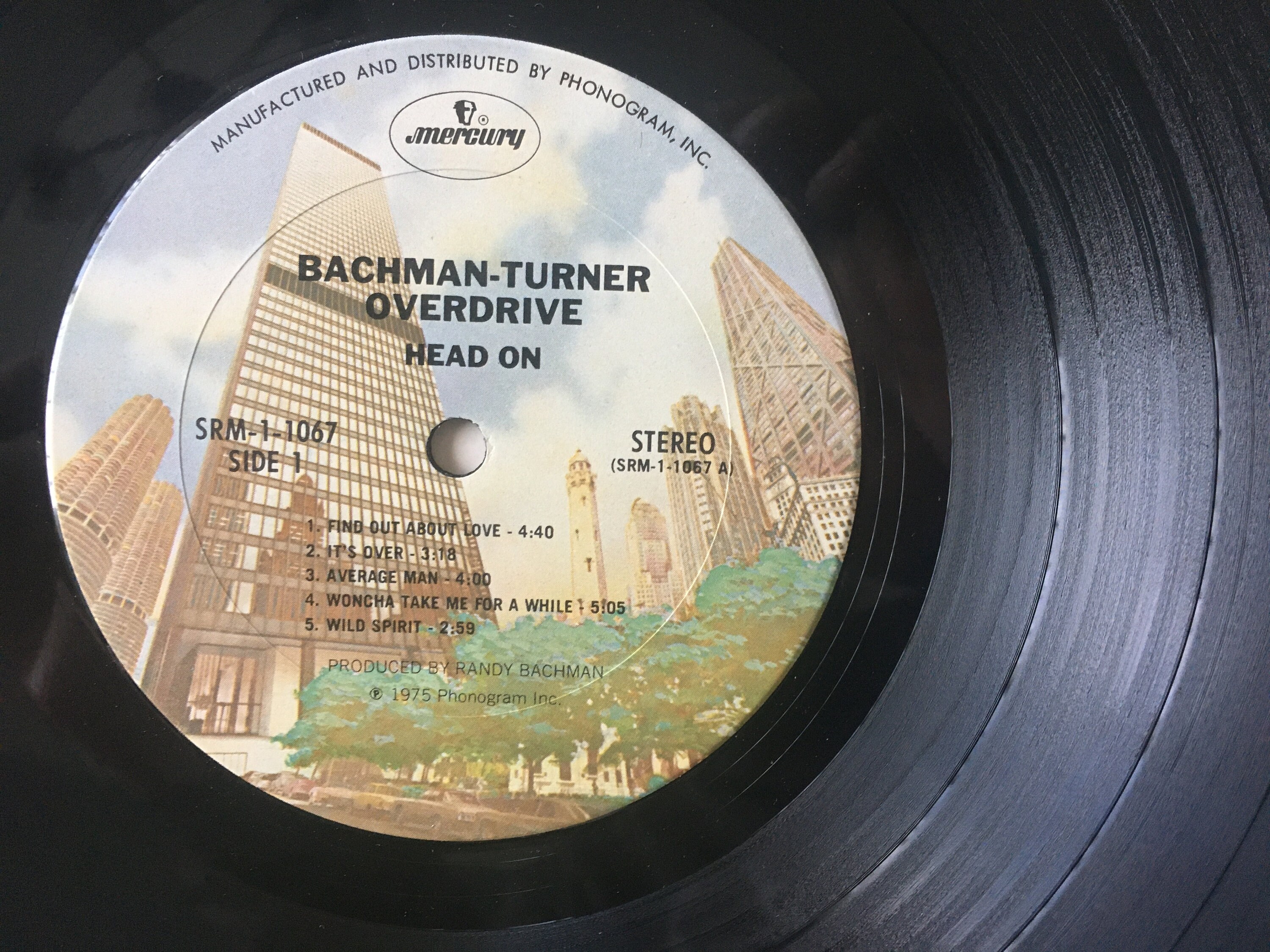Bachman-turner Overdrive - Head on LP Vinyl Record Album, Mercury - SRM ...